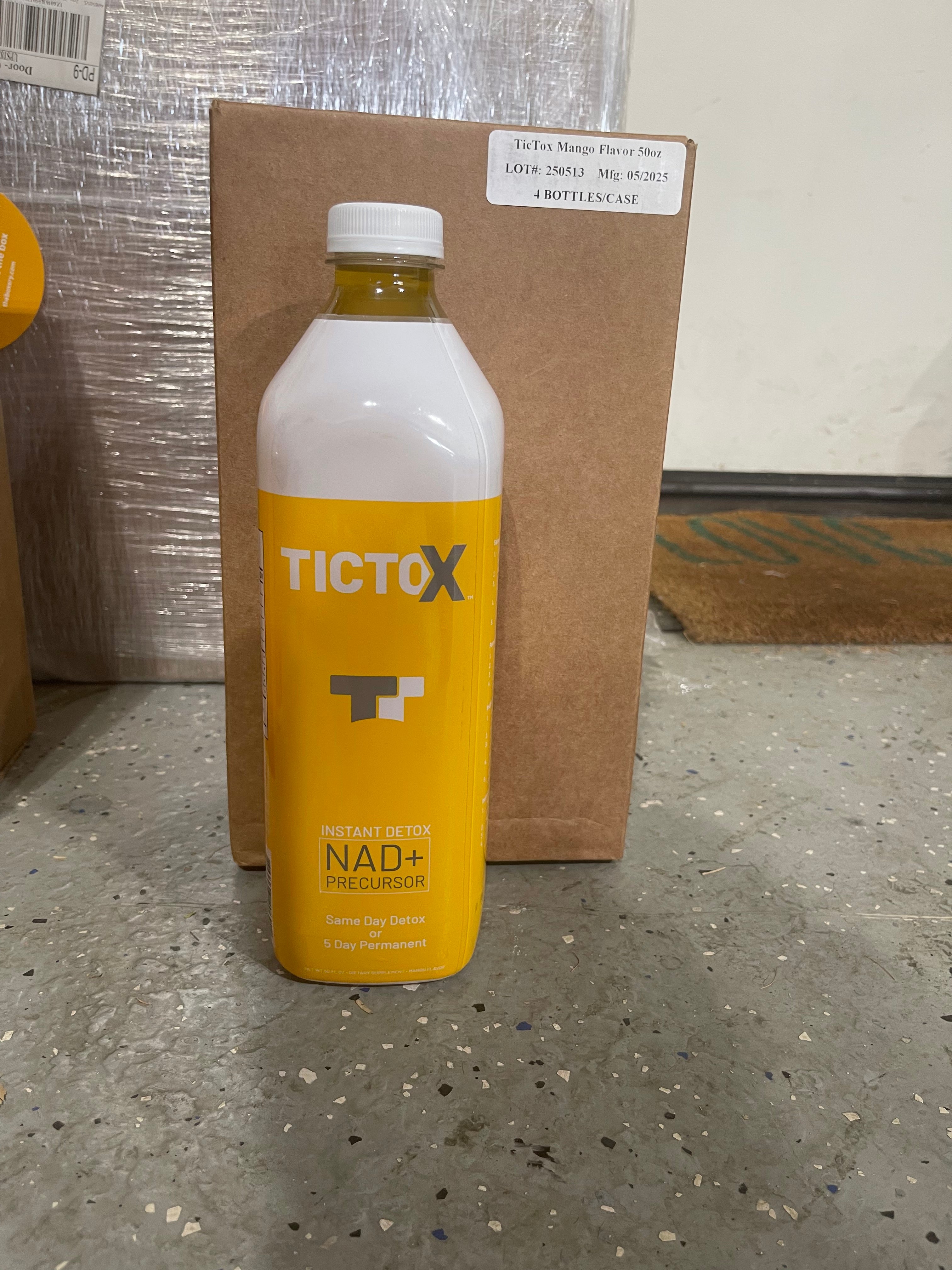 50oz liquid. 4 bottles cases – Tictox
